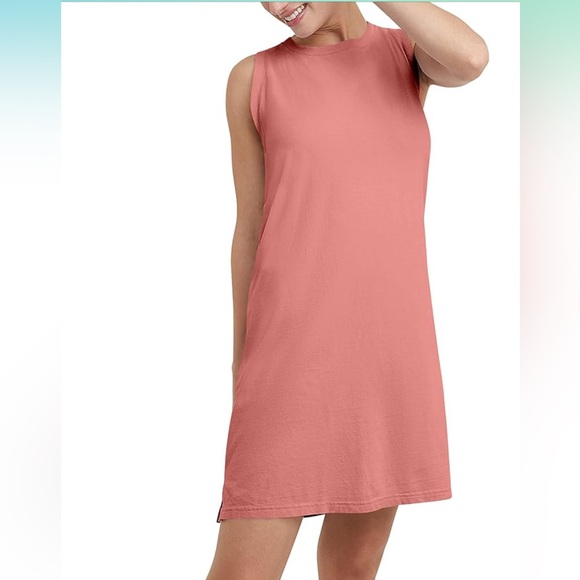 Hanes | Dresses | Hanes Originals Tank Comfort Wash 0 Cotton Dress For ...